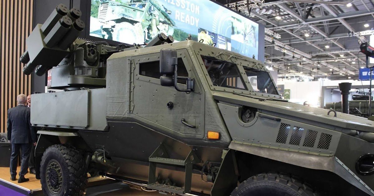 DSEI 2025: Foxhound SHORAD Unveiled with Modular Weapons and C-UAS ...