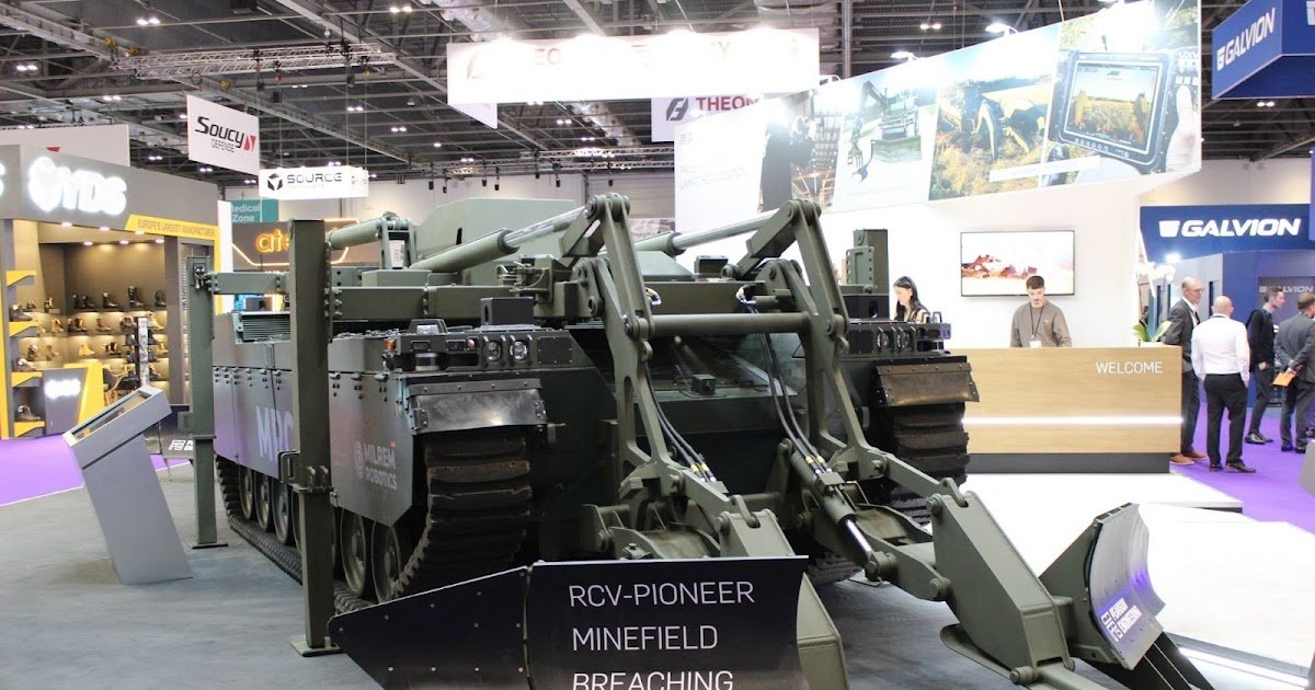 DSEI 2025: RCV Pioneer Demonstrates Robotic Counter-Mine Capabilities