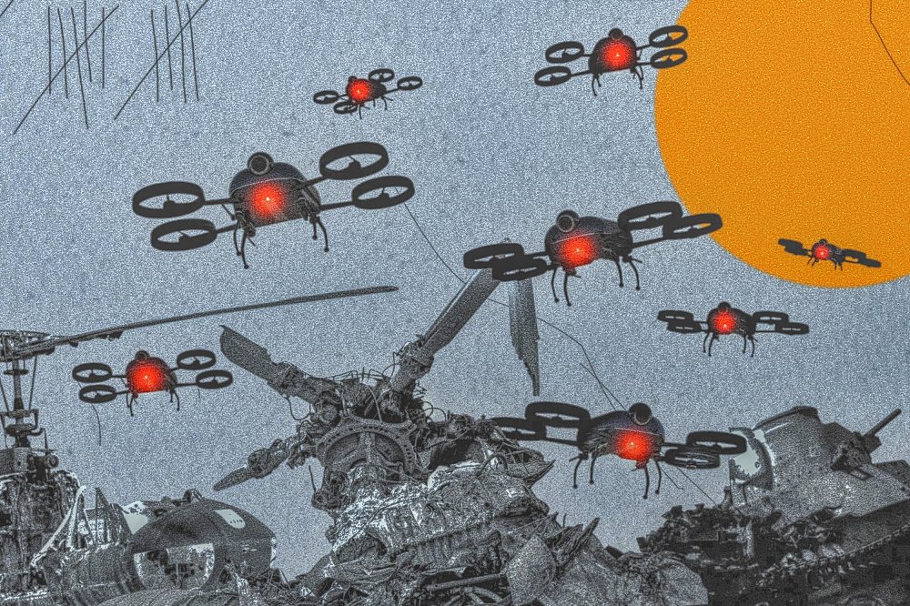 Electromagnetic Weapon Neutralizes Drone Swarm in Seconds | Directed ...