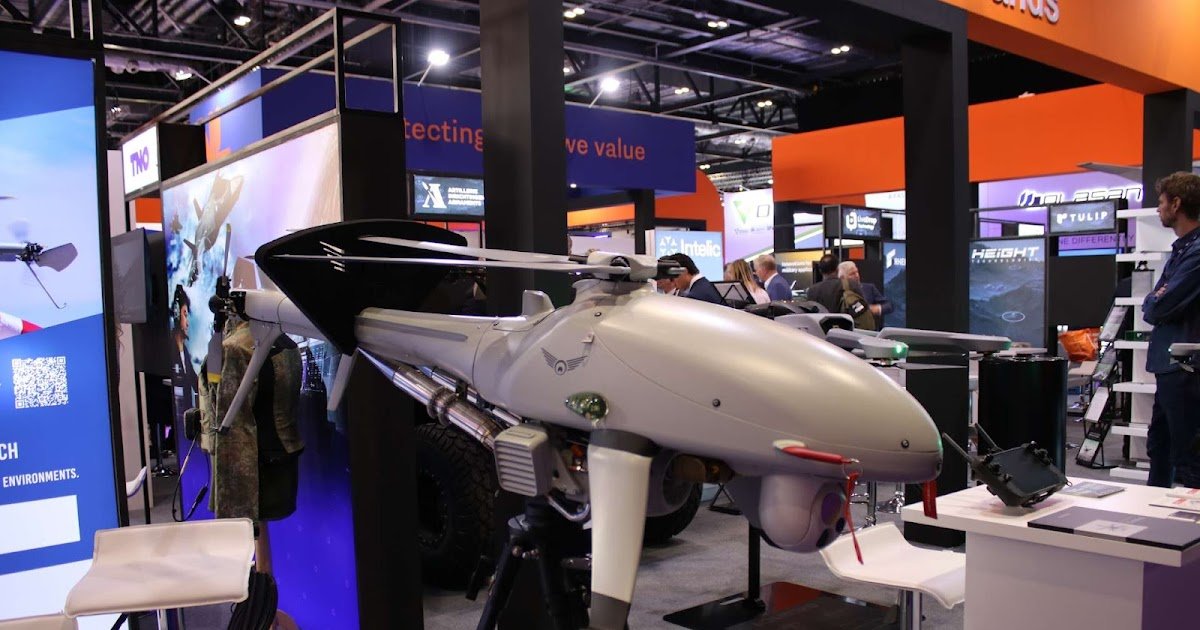 High Eye Debuts HEO2 Helicopter Drone at DSEI 2025 for Tactical ISR Roles
