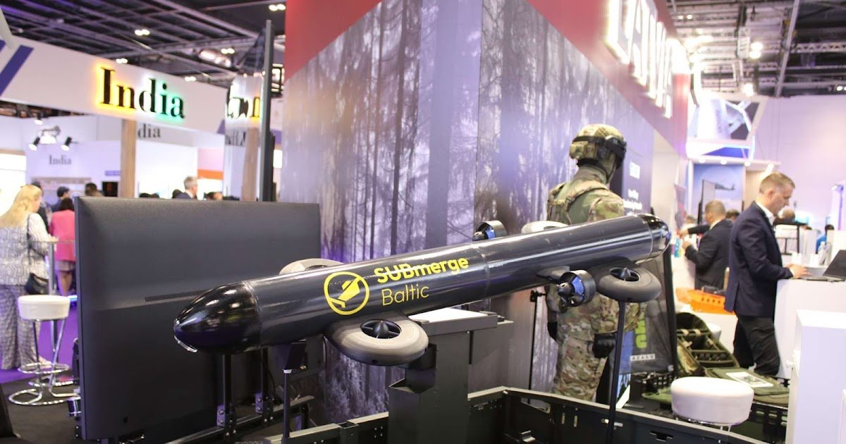 Latvia Debuts SUBmerge Pike UUV at DSEI 2025 to Enhance Baltic Maritime ...