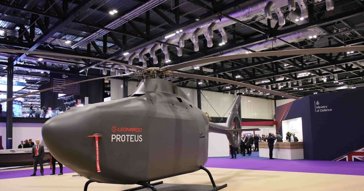 Leonardo Debuts Proteus VTOL UAV for Anti-Submarine Warfare at DSEI 2025