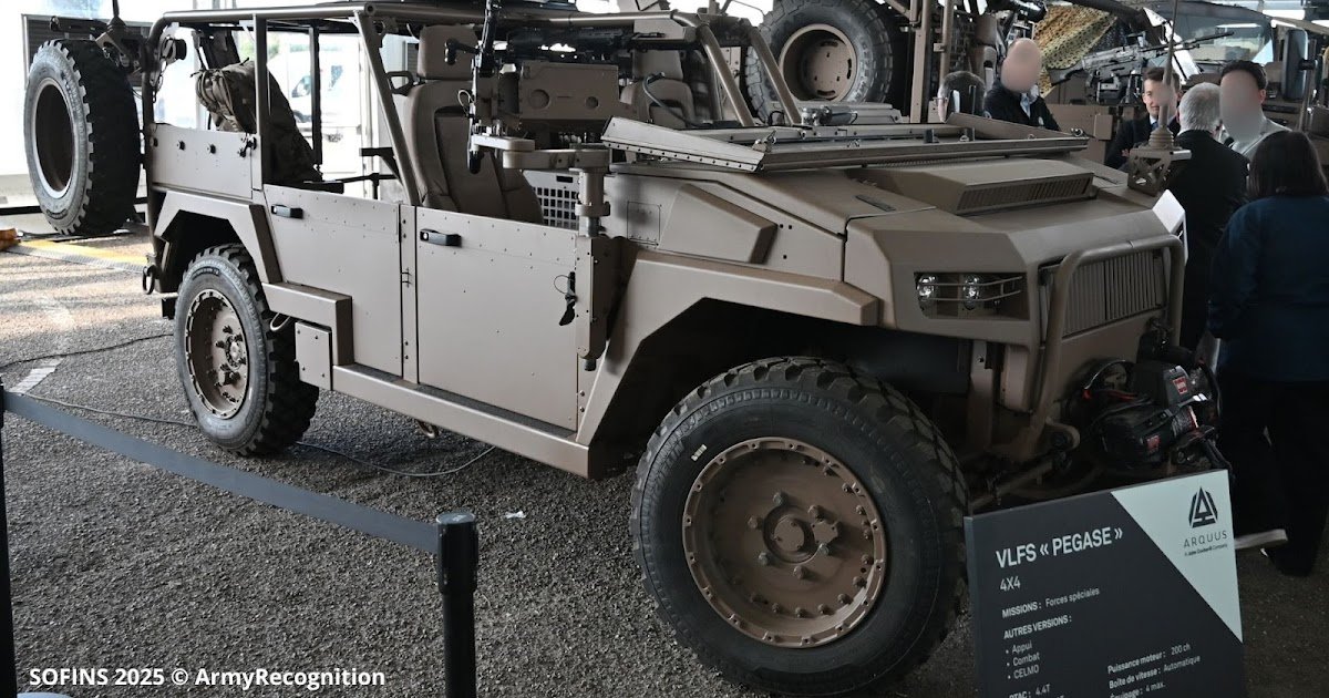 French Army Expands Mobility with Pegase Light Tactical Vehicle Deliveries