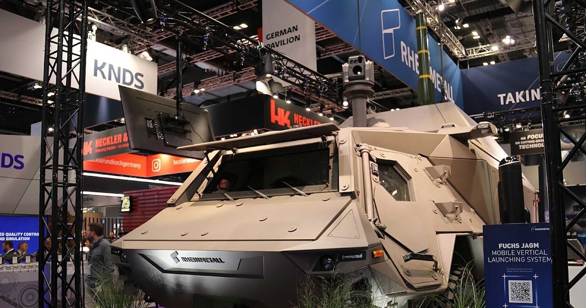 Rheinmetall and Lockheed Martin Reveal Next-Gen Tank Destroyer at DSEI 2025