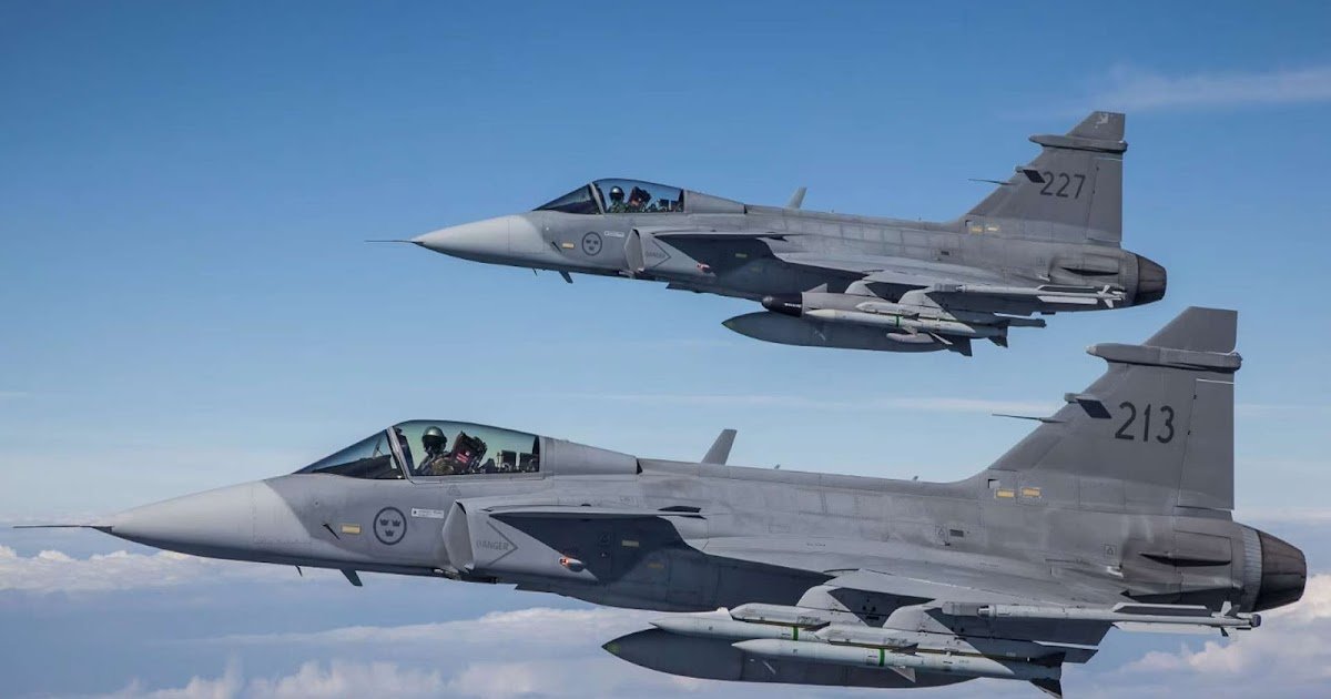 Ukraine Eyes Swedish Gripen Jets to Complement F-16 and Mirage Fleets