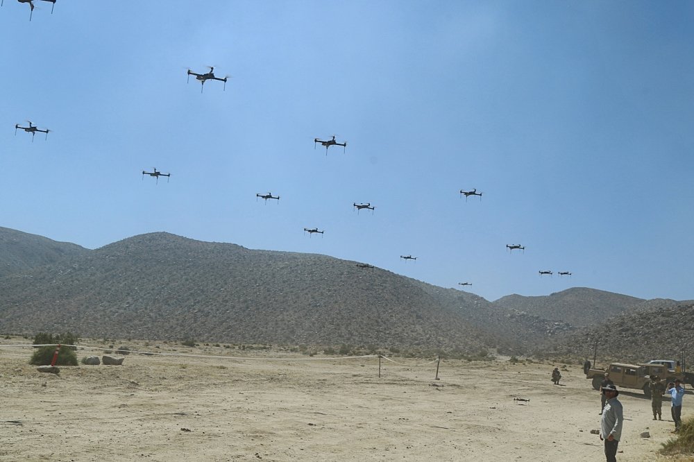USAF Evaluates Chip-Scale Atomic Clocks for GNSS-Denied Drone Swarm ...