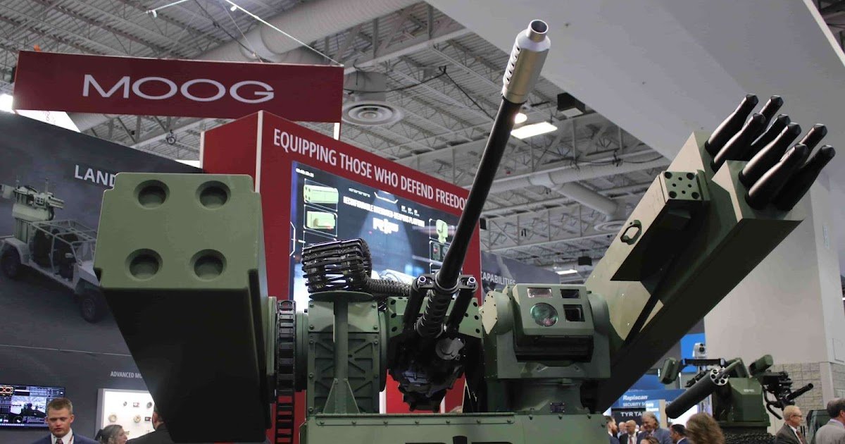AUSA 2025: Moog Unveils Lightweight RIwP Turret for Counter-UAS and ...