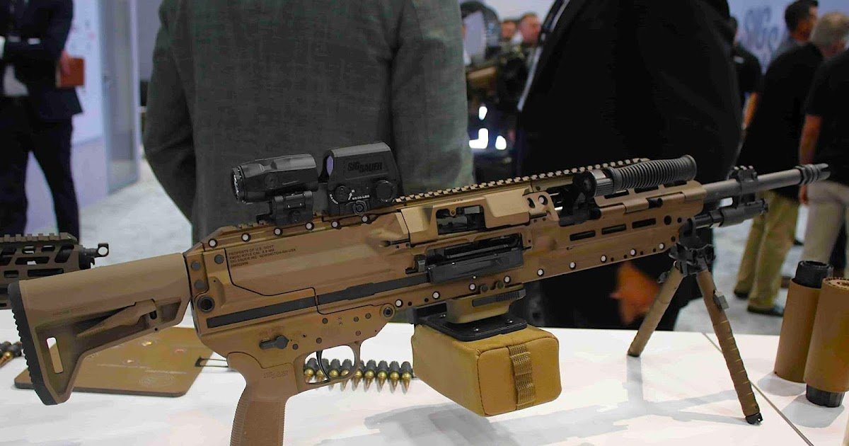 SIG Sauer M250 LMG at AUSA 2025: Boosting Squad Lethality with Fire ...