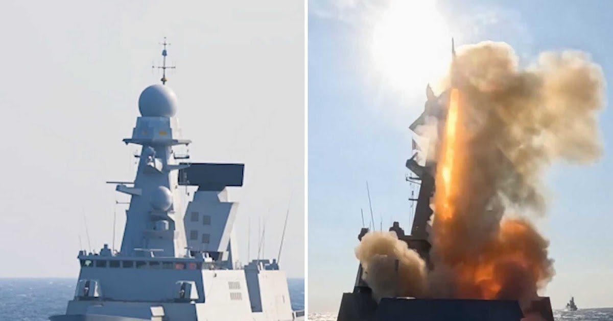 Forbin Frigate Intercepts AASM with Aster 30 in First-of-Its-Kind Naval ...
