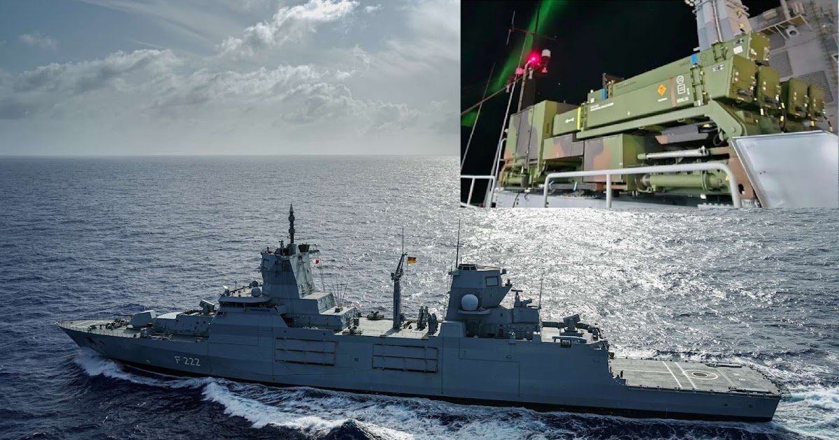 German Navy Tests Naval IRIS-T SLM on F125 Frigate at Andøya 2025 ...