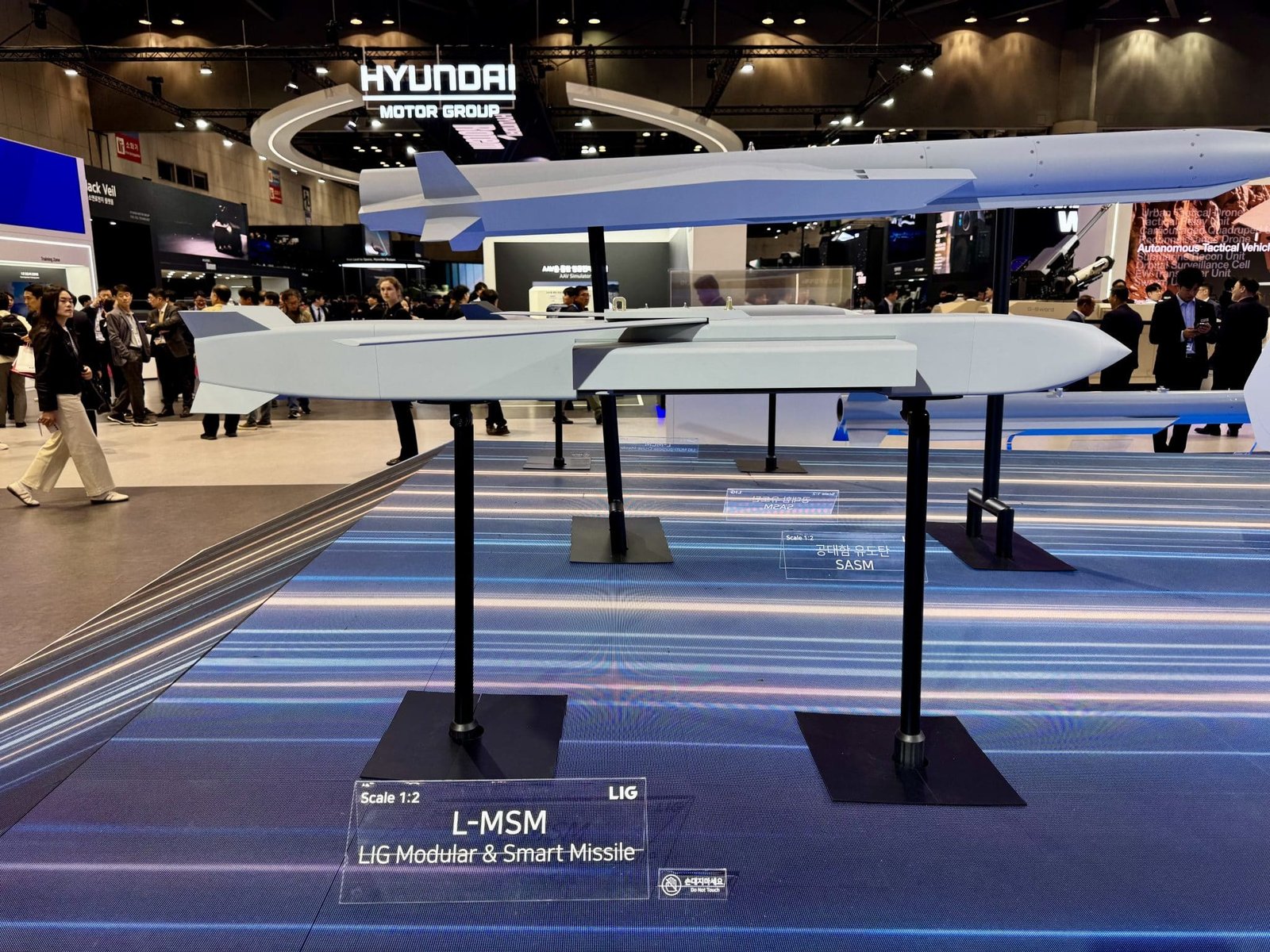 LIG Nex1 Showcases Haeseong and Sea Sword Anti-Ship Missiles at ADEX 2025