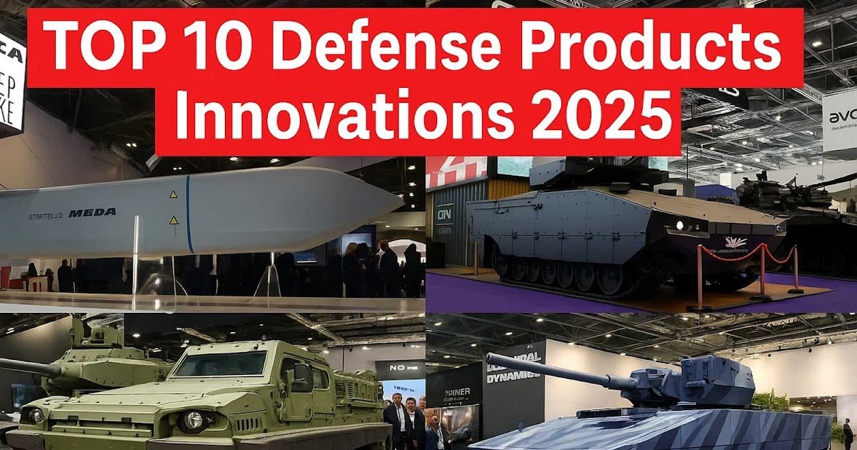 Top 10 Defense Products of 2025: Next-Gen Combat Vehicles & Military ...