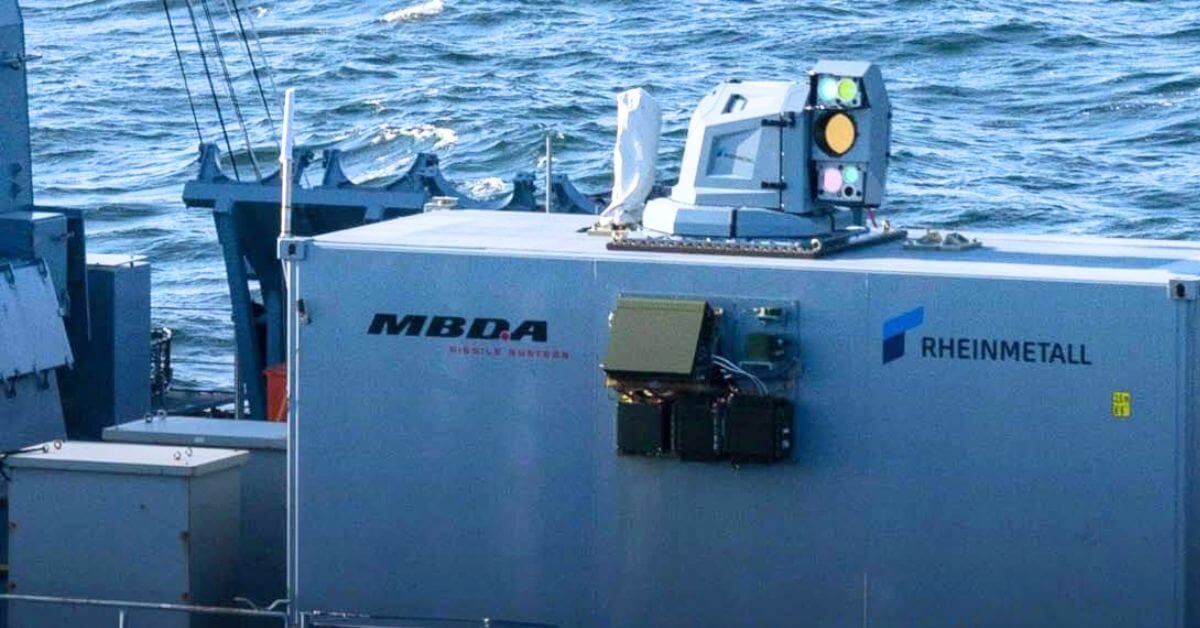 Germany’s Naval Laser Weapon Enters Final Testing After Successful Sea ...